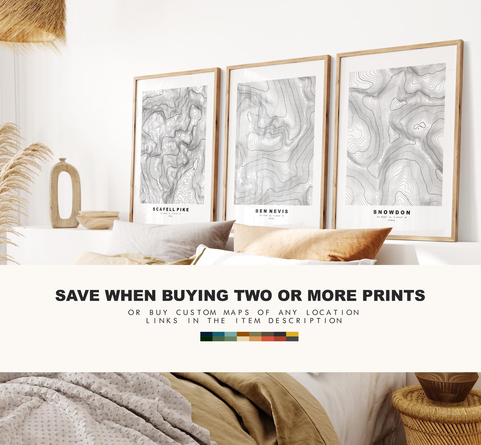 Fuji Map Print - Contour Map Print - Topographic Map - Poster - Wall ...
