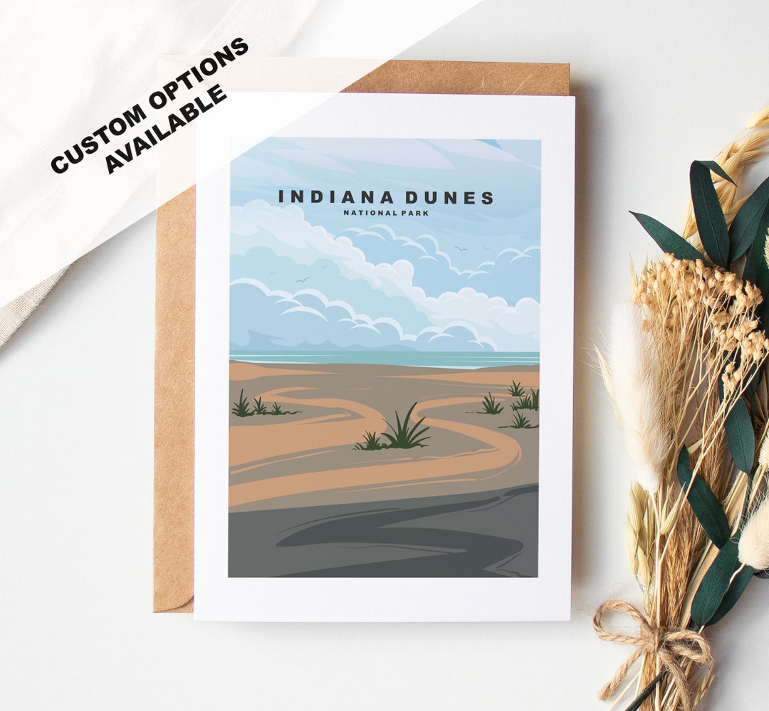 Indiana Dunes Greeting Card - Indiana Dunes National Park - US National ...