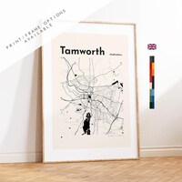 Brixham Map - A4 Print - Map of Brixham - Devon Town Map - Illustrated ...