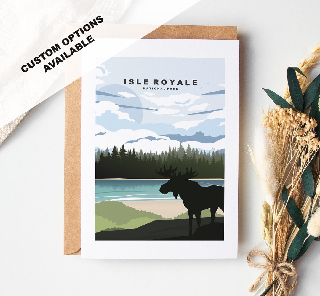 Isle Royale Greeting Card - Isle Royale National Park - US National ...