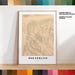 Ben Vorlich Print - Contour Map - Ben Vorlich Poster - Scotland ...