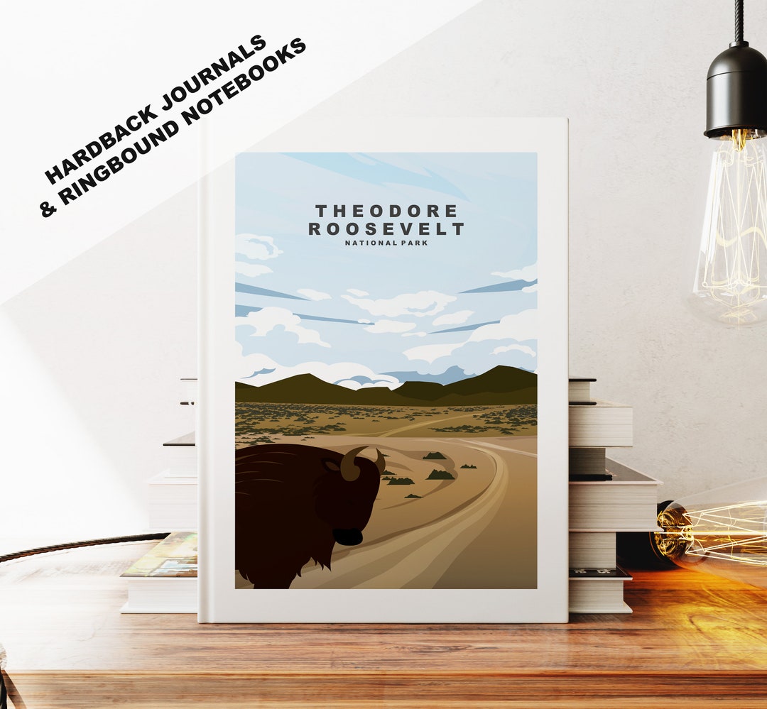 Theodore Roosevelt Journal or Notebook - A5 or A4 - Notebook ...