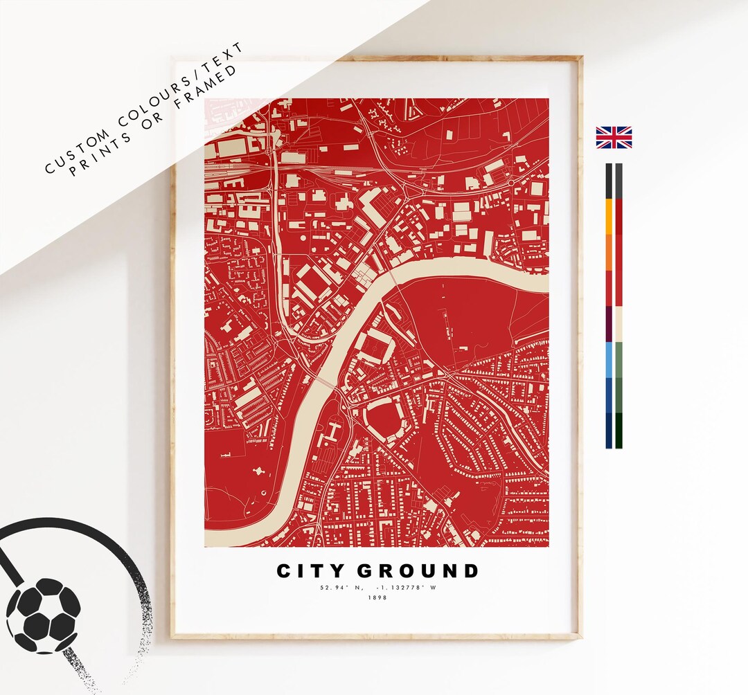 Custom Stadium Map Print - Any Football Stadium - Stadium Map - Gifts ...