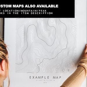 Snowdon Print Topography Map Print Snowdon Poster Wales Topographic Map ...