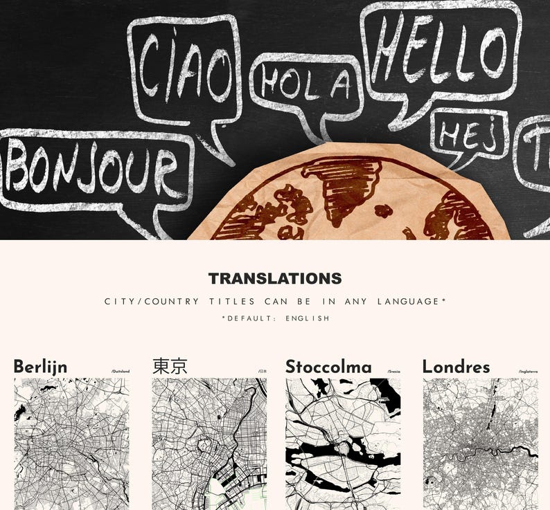 Amalfi Coast Map Print - Custom Options/colours Available - Prints or ...