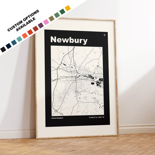Newbury Custom Print - Etsy