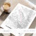Llanberis Path Trail Map Print - Snowdon - Trail and Contour Map ...