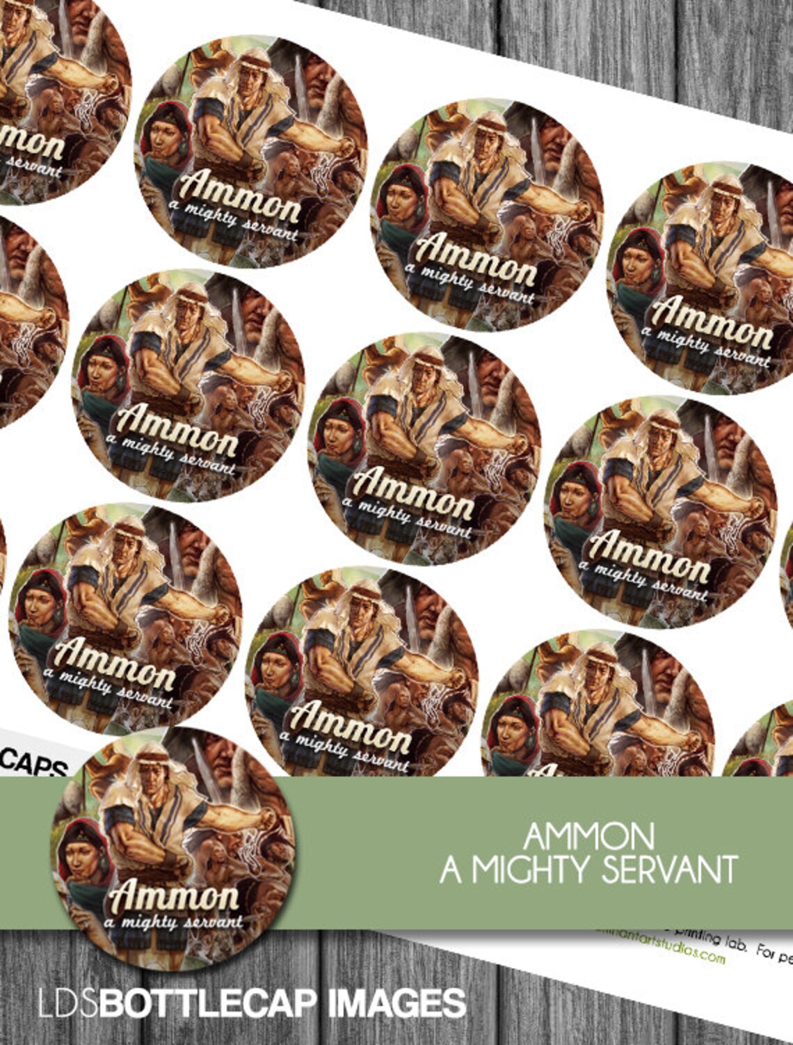 Ammon - 1 Inch Bottle Cap Images - Instant Download (6"x4") - Etsy