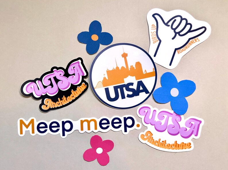 Birds up Roadrunners - UTSA Sticker - Etsy