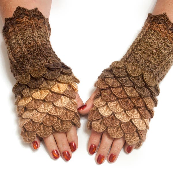 Dragon Scale Gloves - Etsy