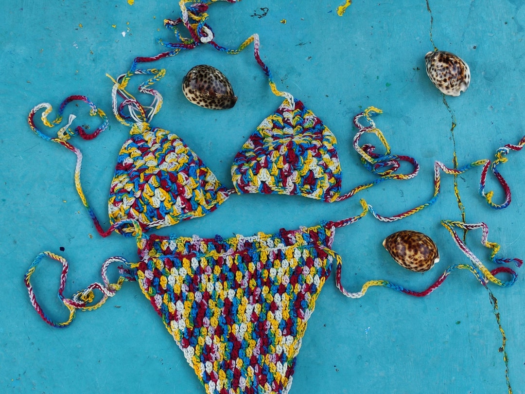 Crochet Bikini, Mini Bikini, Hot Dance Dress, Sexy Bikini Swimsuit, Hot ...