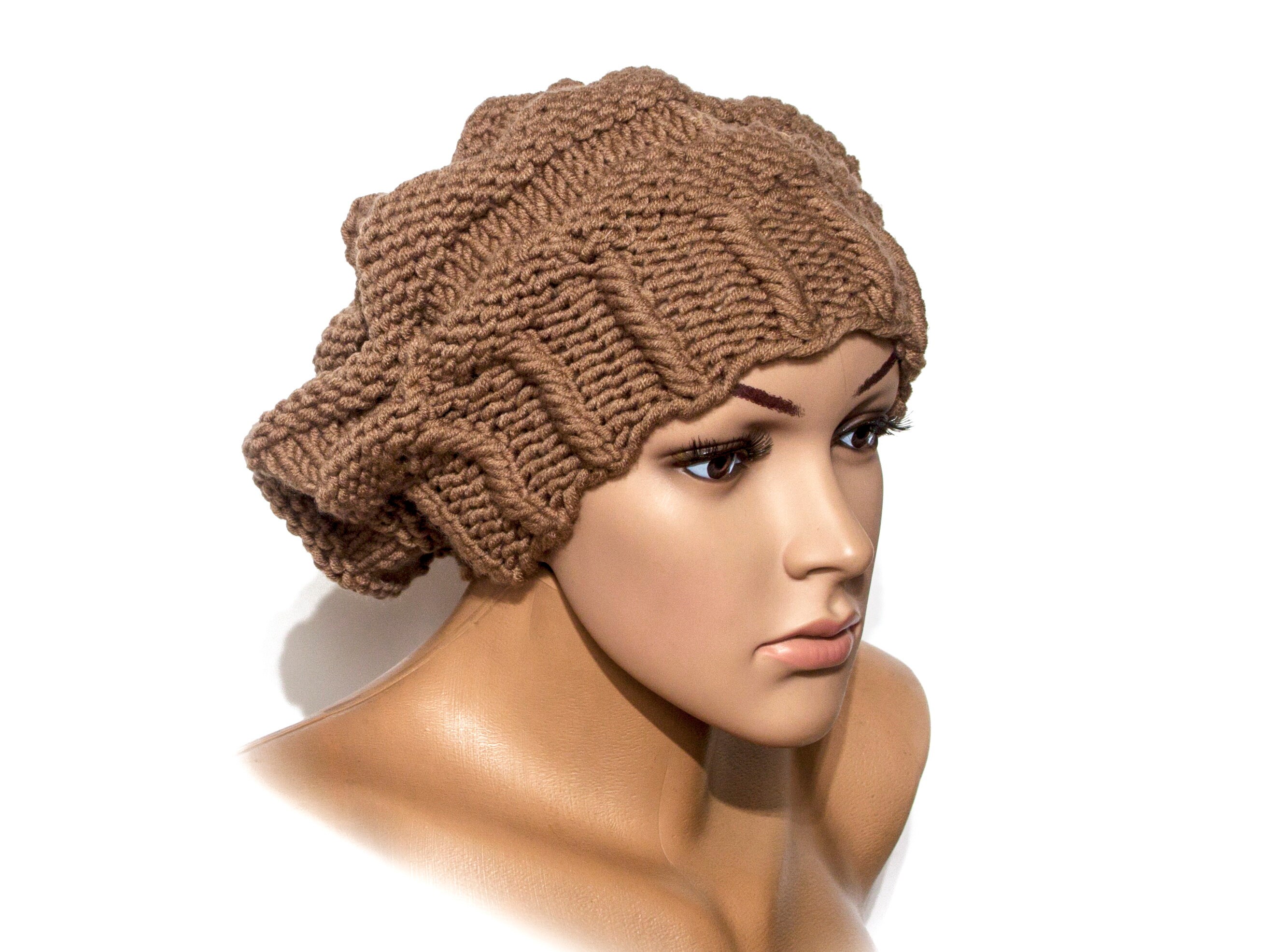 Instant Download Knitting Pattern Pixie Hat Slouchy Earflap Hat Pattern ...