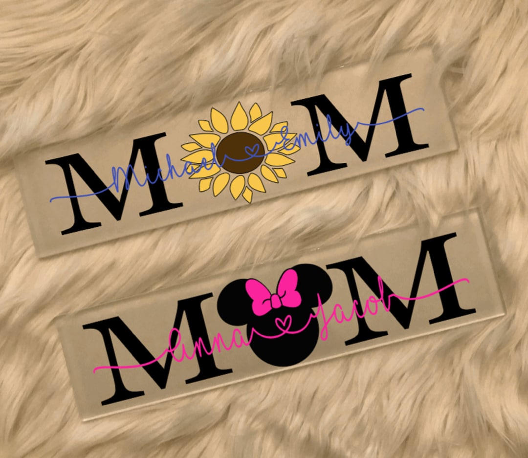 Mom Tile, Personalized Glass Tile, Mother’s Day, Grandma Tile ...
