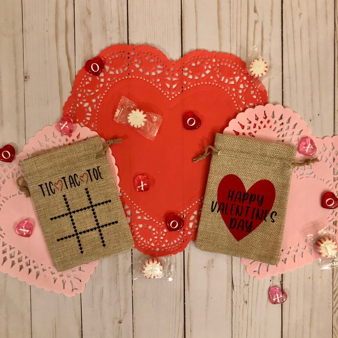 Valentine's Day Tic Tac Toe Game, Classroom Gift - Etsy