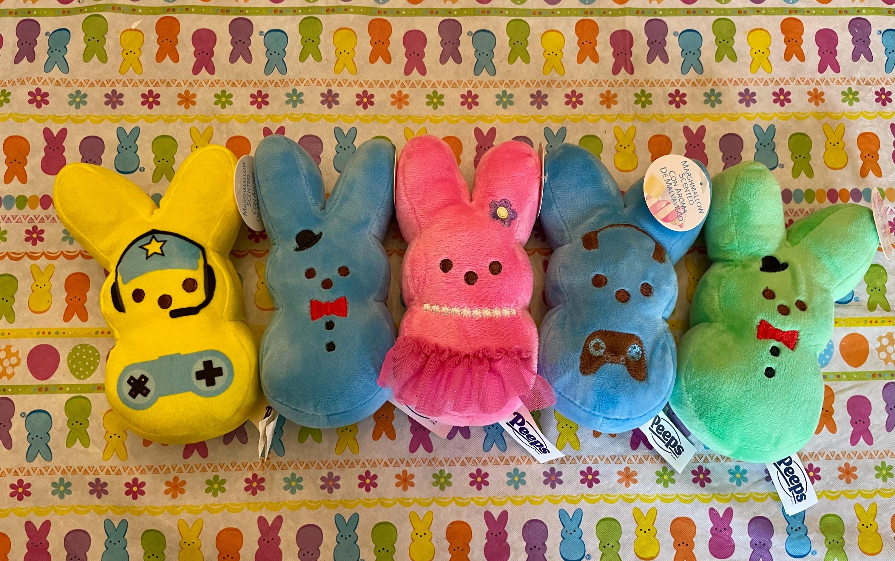 Easter Peeps Bunny Plush, Easter Chicks, Personalized Peeps, Scented ...