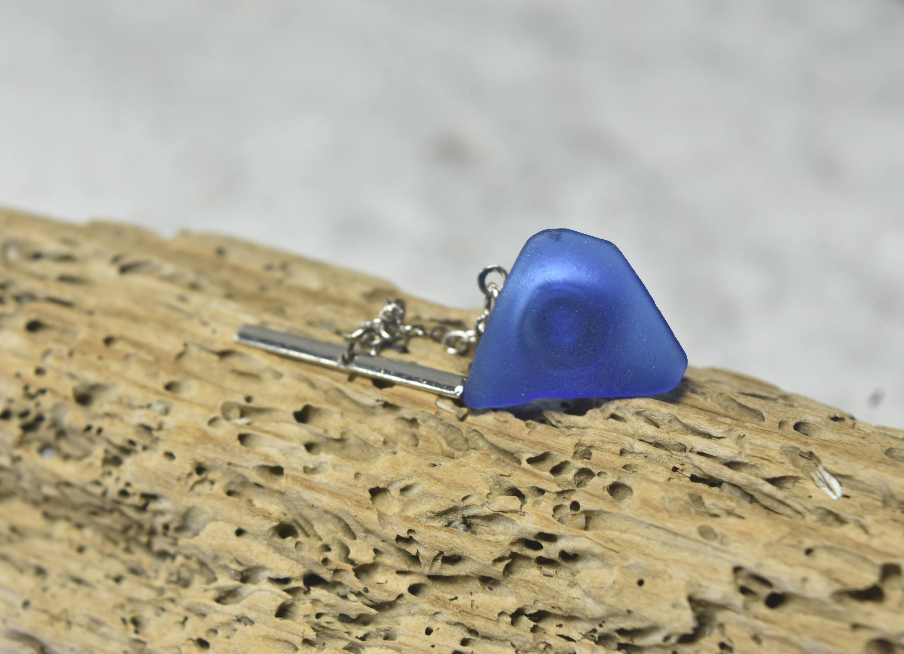 Custom Genuine Surf Tumbled Blue Sea Glass Tie Tack Quantity | Etsy
