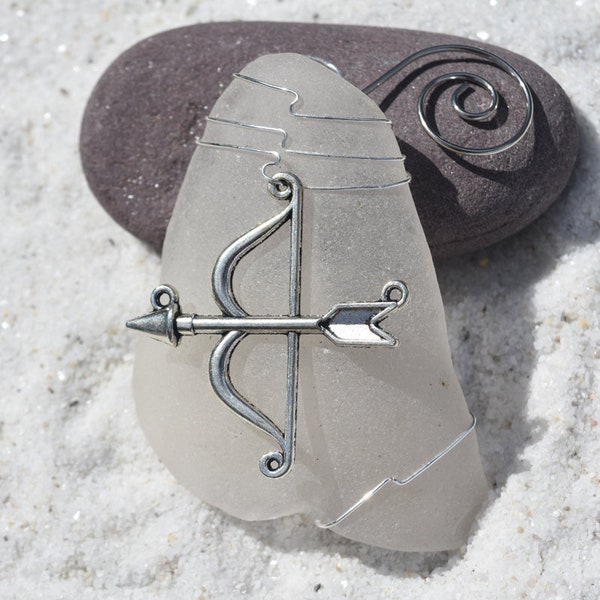 Silver Bow and Arrow - Etsy