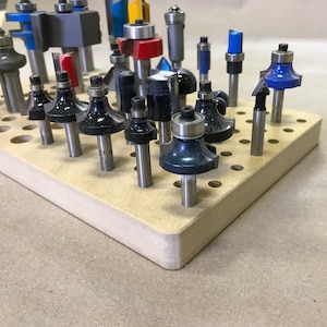 Router/cnc Bit Storage Tray - Etsy