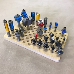 Router/cnc Bit Storage Tray - Etsy