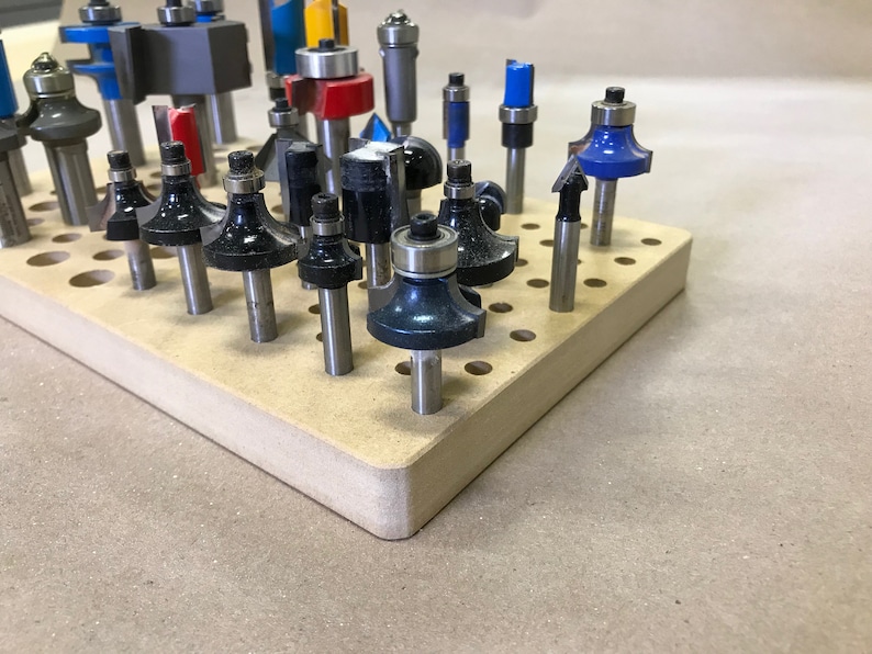 Router/cnc Bit Storage Tray - Etsy India