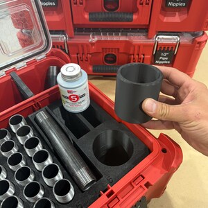 STV Racking - Pipe Nipple Organizer | Packout Deep Organizer - Etsy