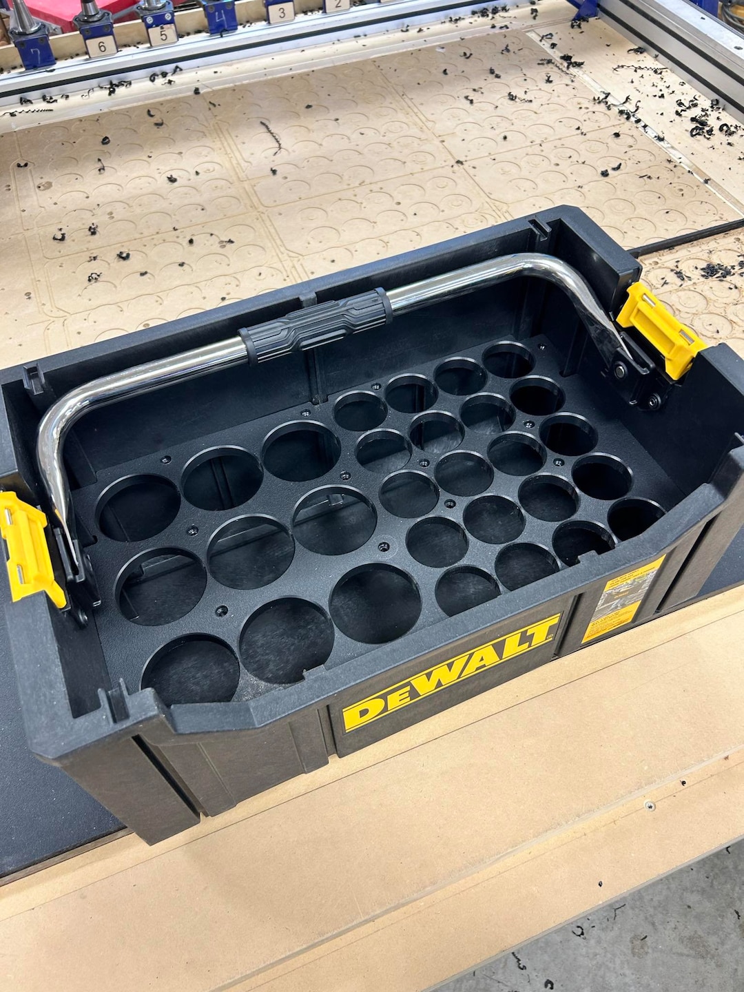 STV Racking™ Dewalt Tote With Handle - HDPE Organizer - Etsy