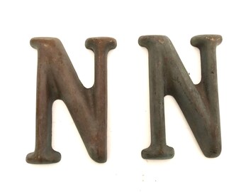 Vintage sign letter | Etsy