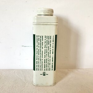 Vintage Mennen Shave Talc for Men Tin - After Shaving Talc Container ...