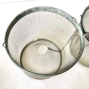 Vintage Minnow Basket Killie Fish Trap Basket Repurpose Fishing Basket ...