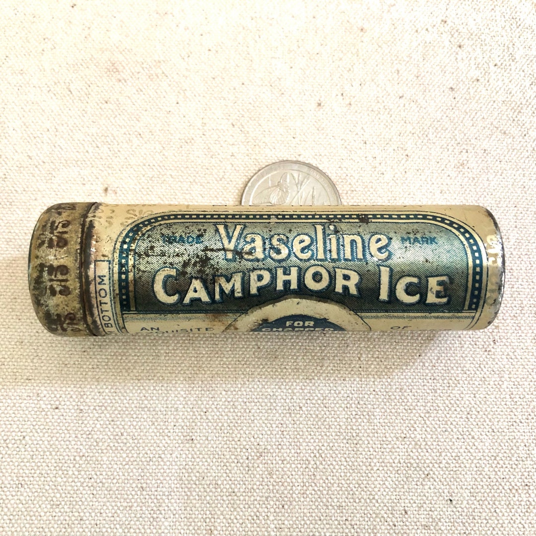 Vaseline Camphor Ice Tin Tube Vintage Display Medical - Etsy