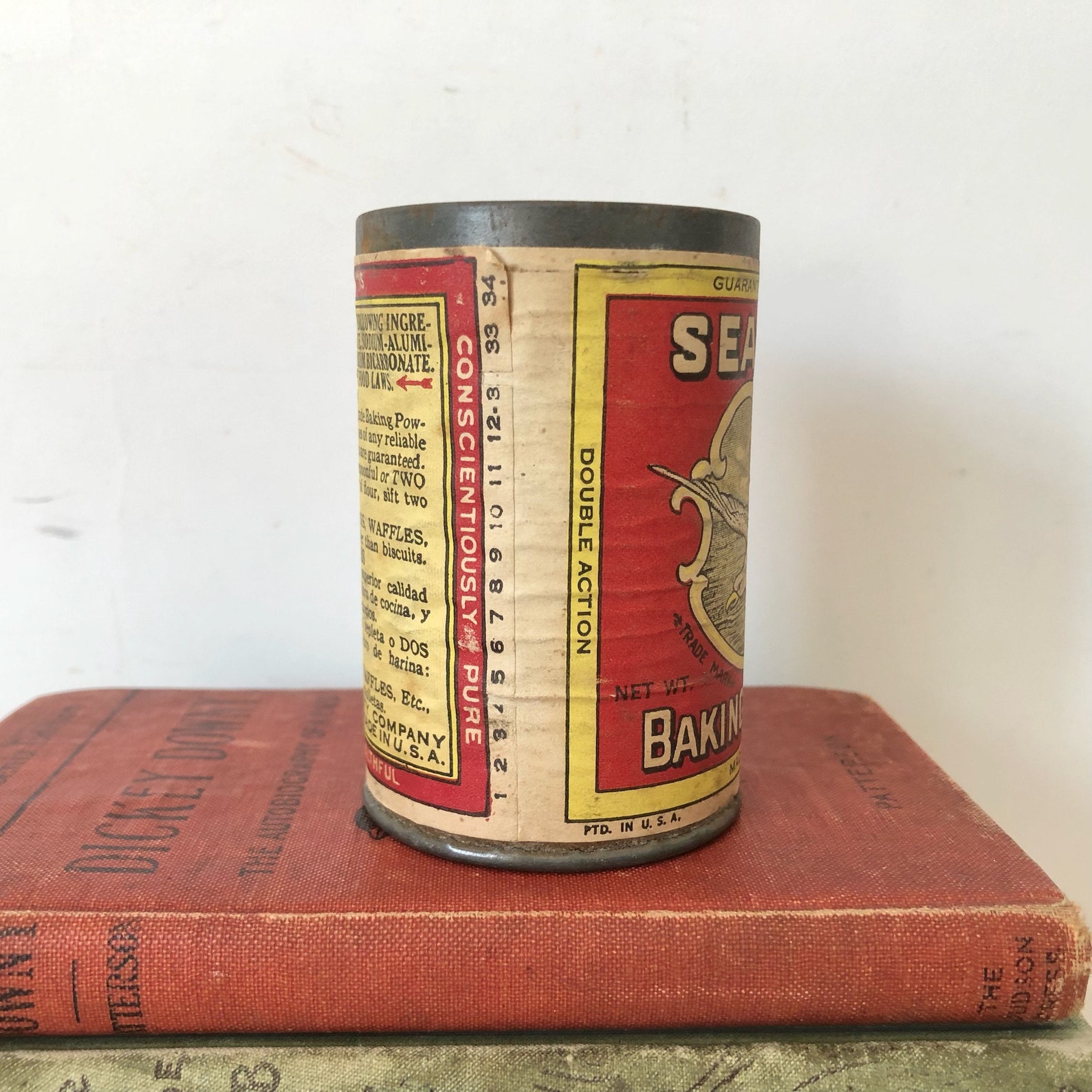 Vintage Sea Gull Baking Powder Container: Rare Collectible Can - Etsy