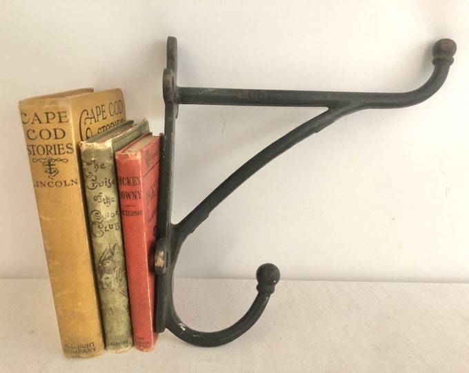 Vintage Large Size Saddle Tack Harness Wall Hook Cast Iron Barn Hook ...