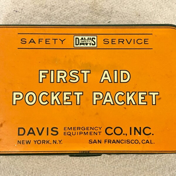 First Aid Kit Tin - Etsy