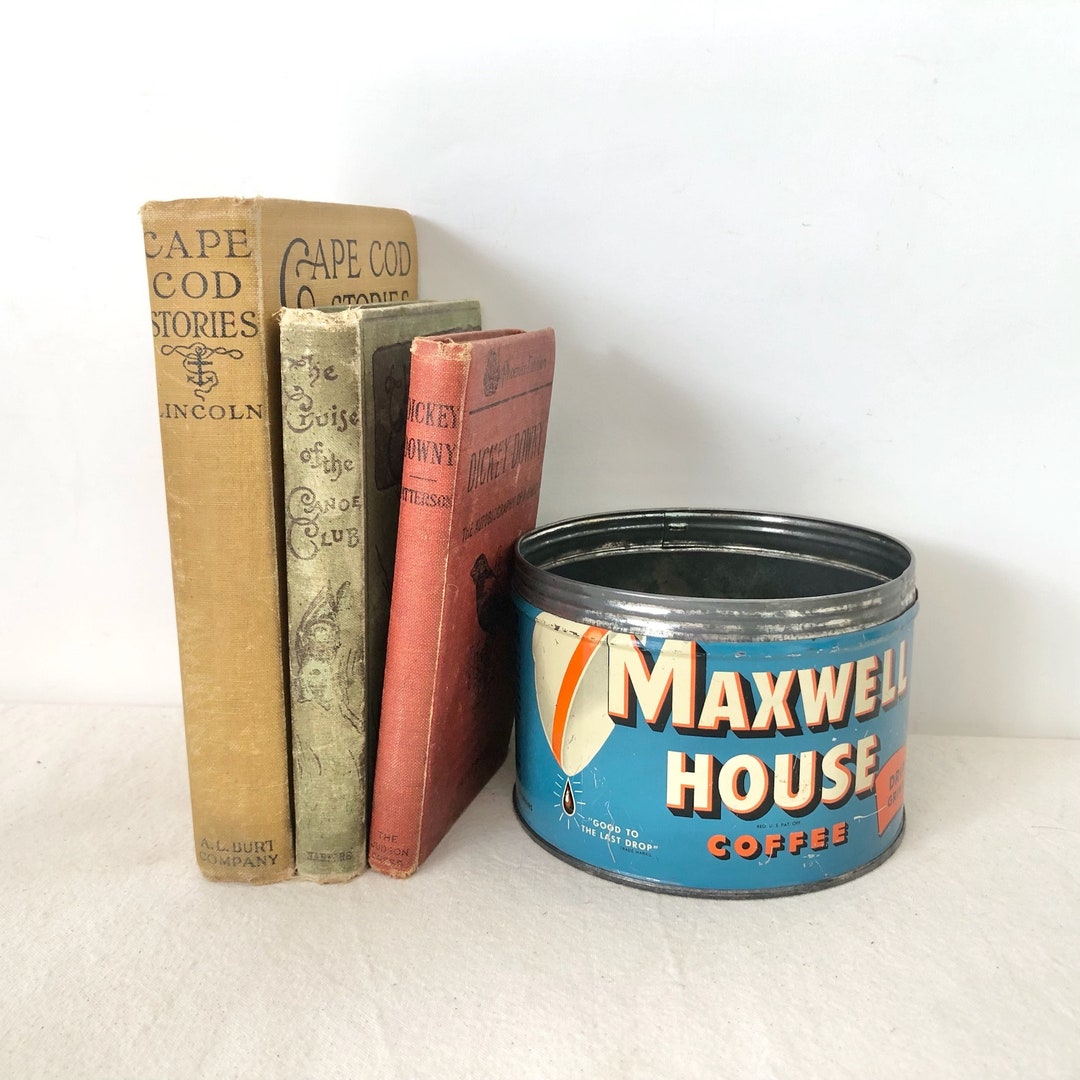 Vintage Maxwell House Coffee Drip Grind Tin Old Coffee Tin - Etsy UK