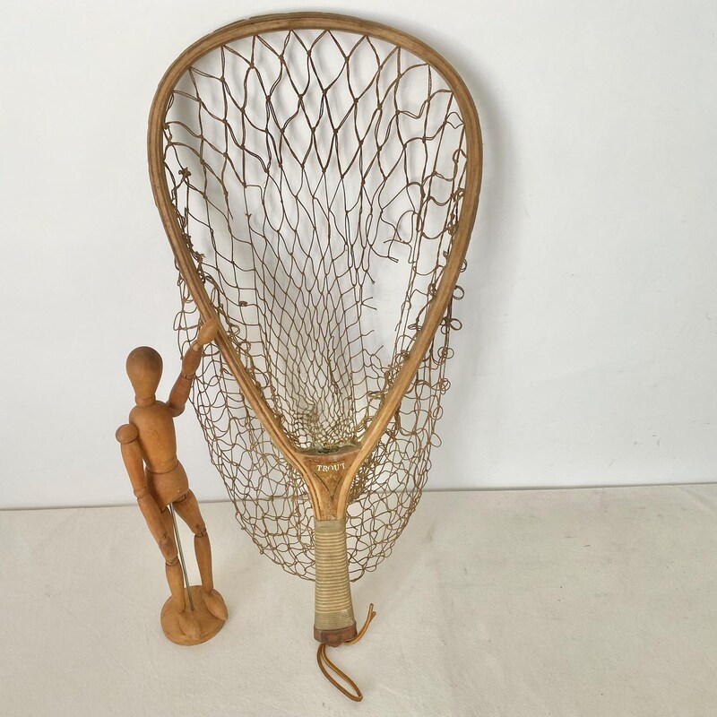 Vintage Fishing Net - Etsy