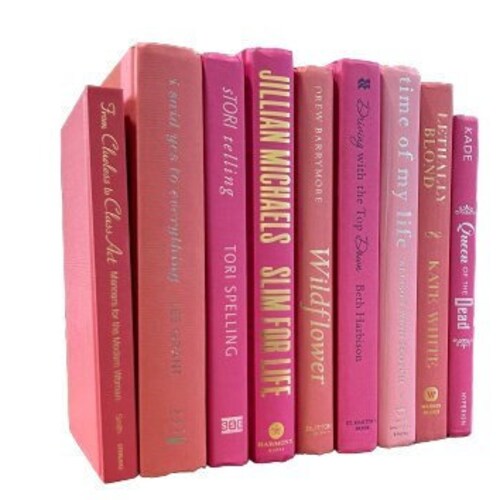 Real Books by Color™ Choose Your Colors Office Home - Etsy