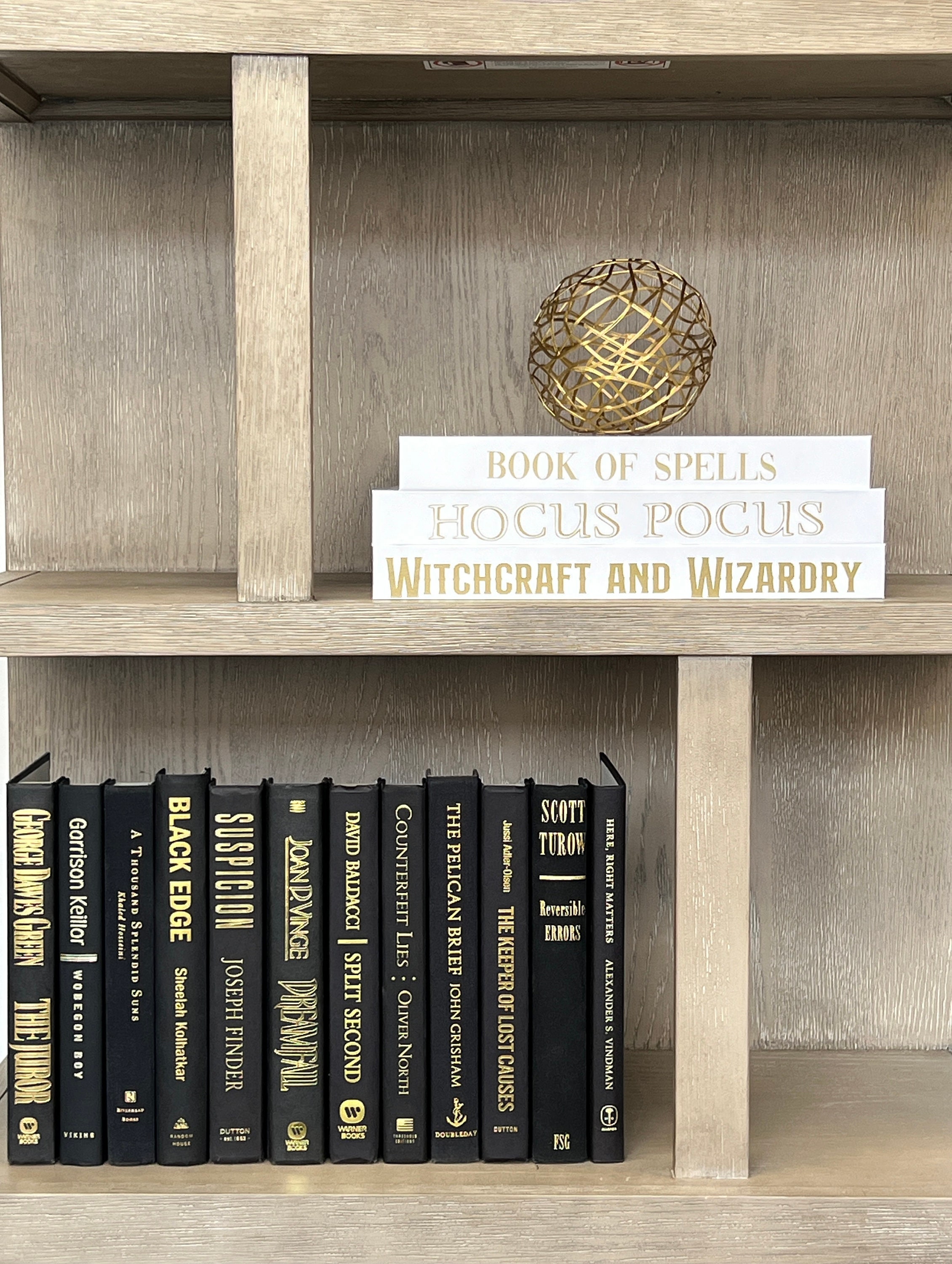 Halloween 3 Book Set | Black and White Spooky Books | Made From ...