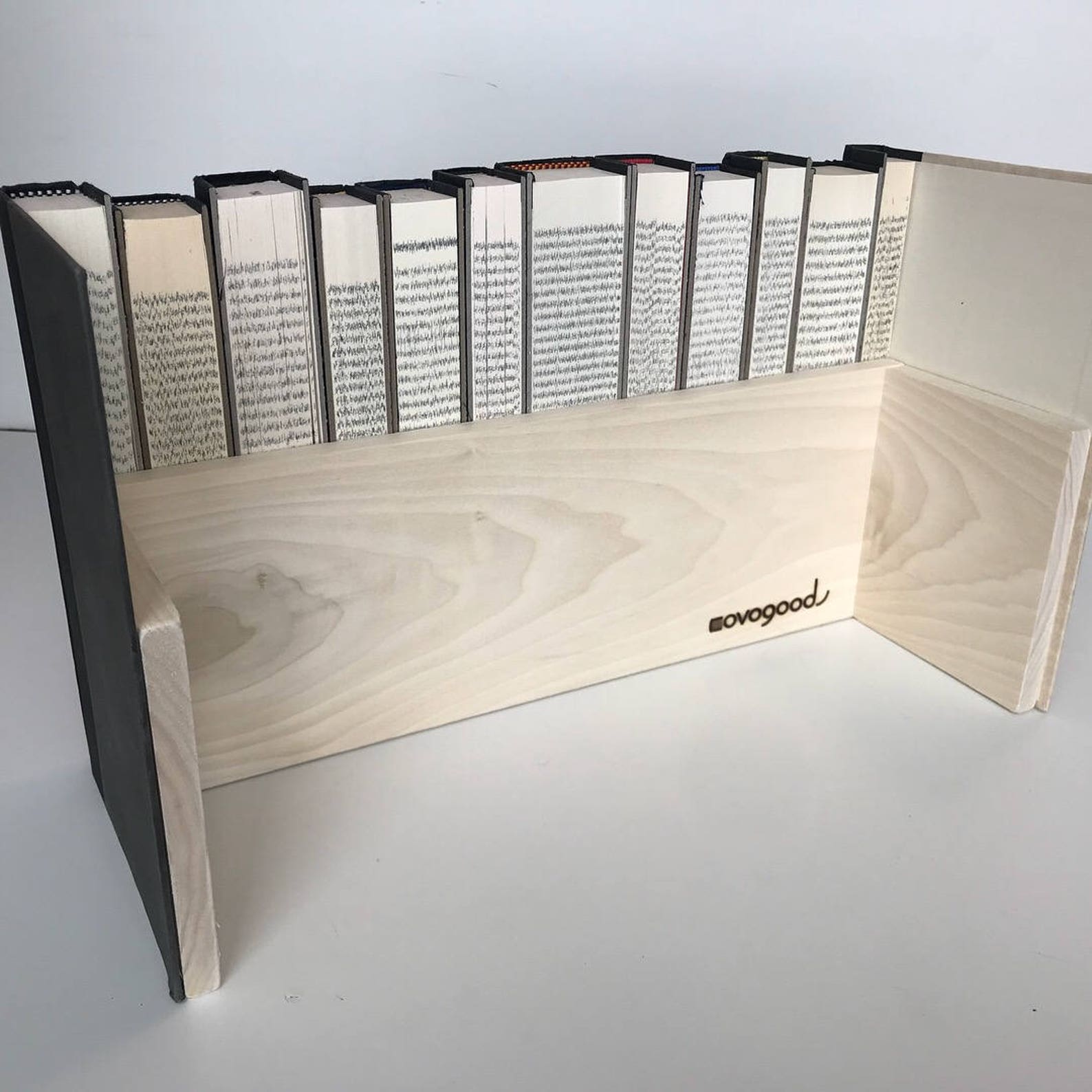 Hidden Storage Real Books Faux Book Box Router Hider | Etsy UK