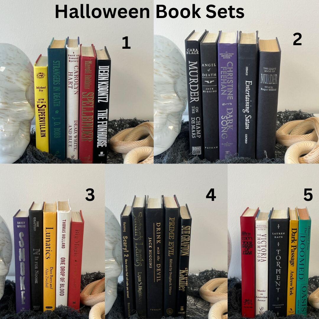Halloween Book Set | Spooky Haunted Evil Twisted Scary Titles | Real ...