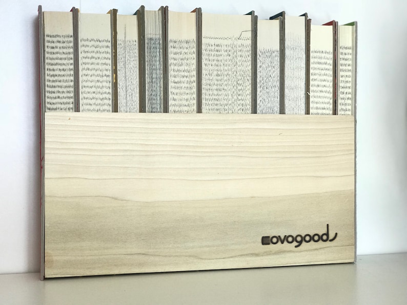 Trimmed Book Spines™ (wood Panel) | Secret Door Books™ | Real Cut Books ...