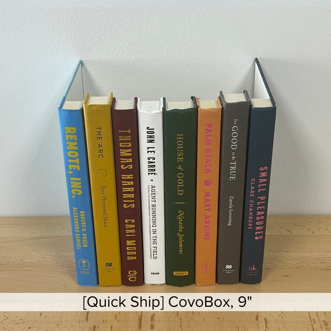 Covobox Hidden Storage Secret Book Box Electronics Hider Hide Router ...