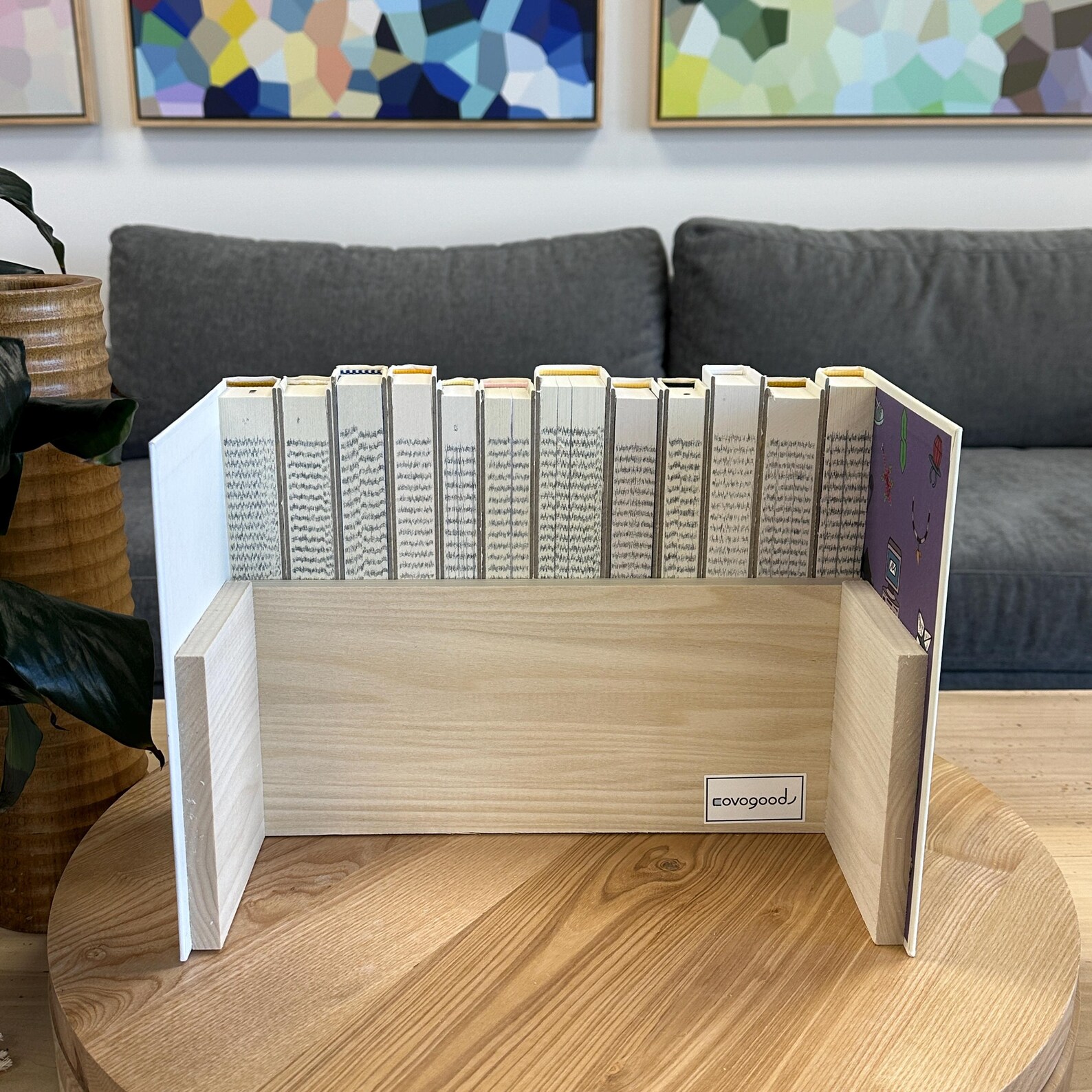 Covobox— Hidden Storage Secret Book Box Electronics Hider | Hide Router ...