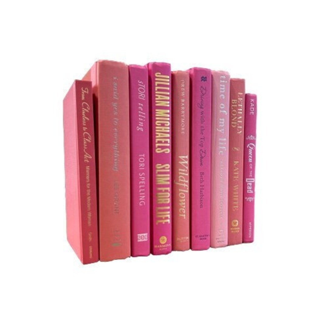 Real Books by Color® | Office or Home Decor, Wedding Display, Photo ...
