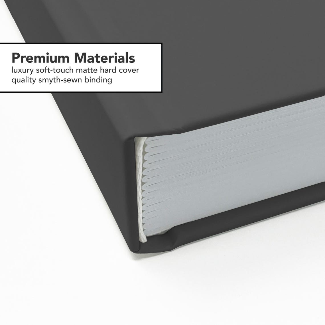 Covobook™ BLACK Real Blank Hardcover™ | Decorative Blank Hardback Books ...