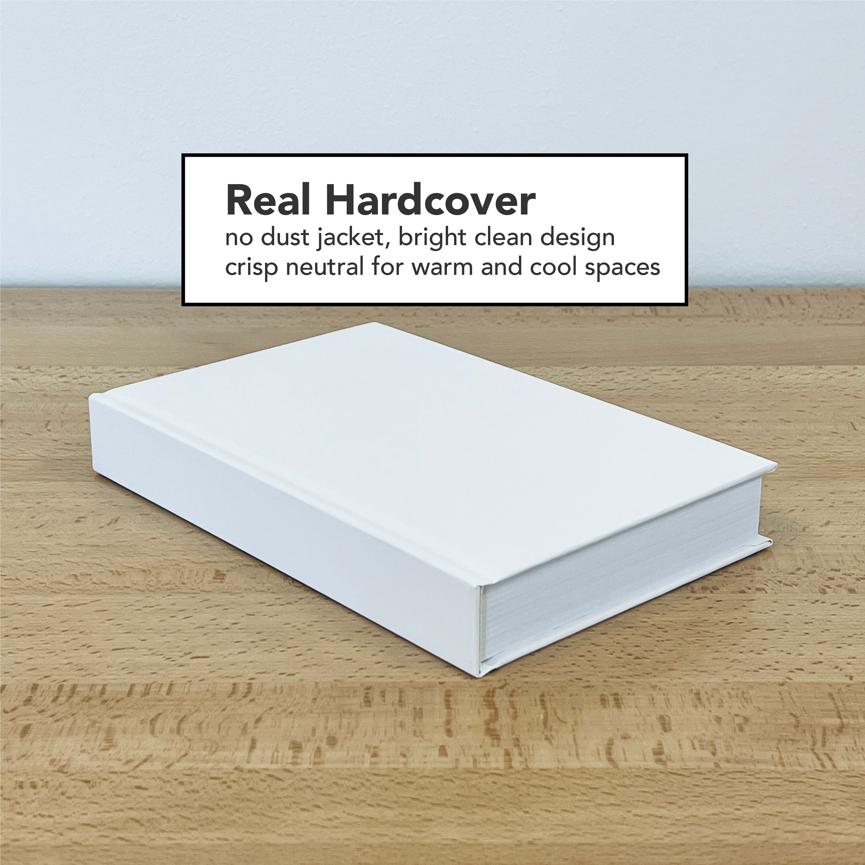 Covobook™ Real Blank Hardcovers™ | White Decorative Books | Home Décor ...