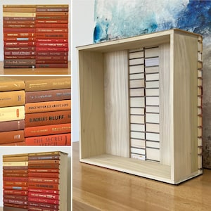 Hidden Storage Secret Compartment Book Stack | Hide Electronics, Wall ...