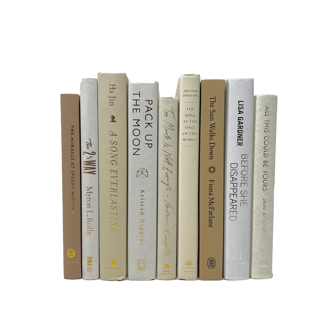 Real Books by Color® Curated Set | Office or Home Decor, Wedding ...