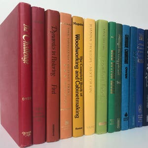 Rainbow Decorative Book Set | Choose Your Set | Multicolor Spectrum ...