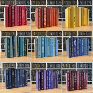 Real Books by Color® | Office or Home Decor, Wedding Display, Photo ...