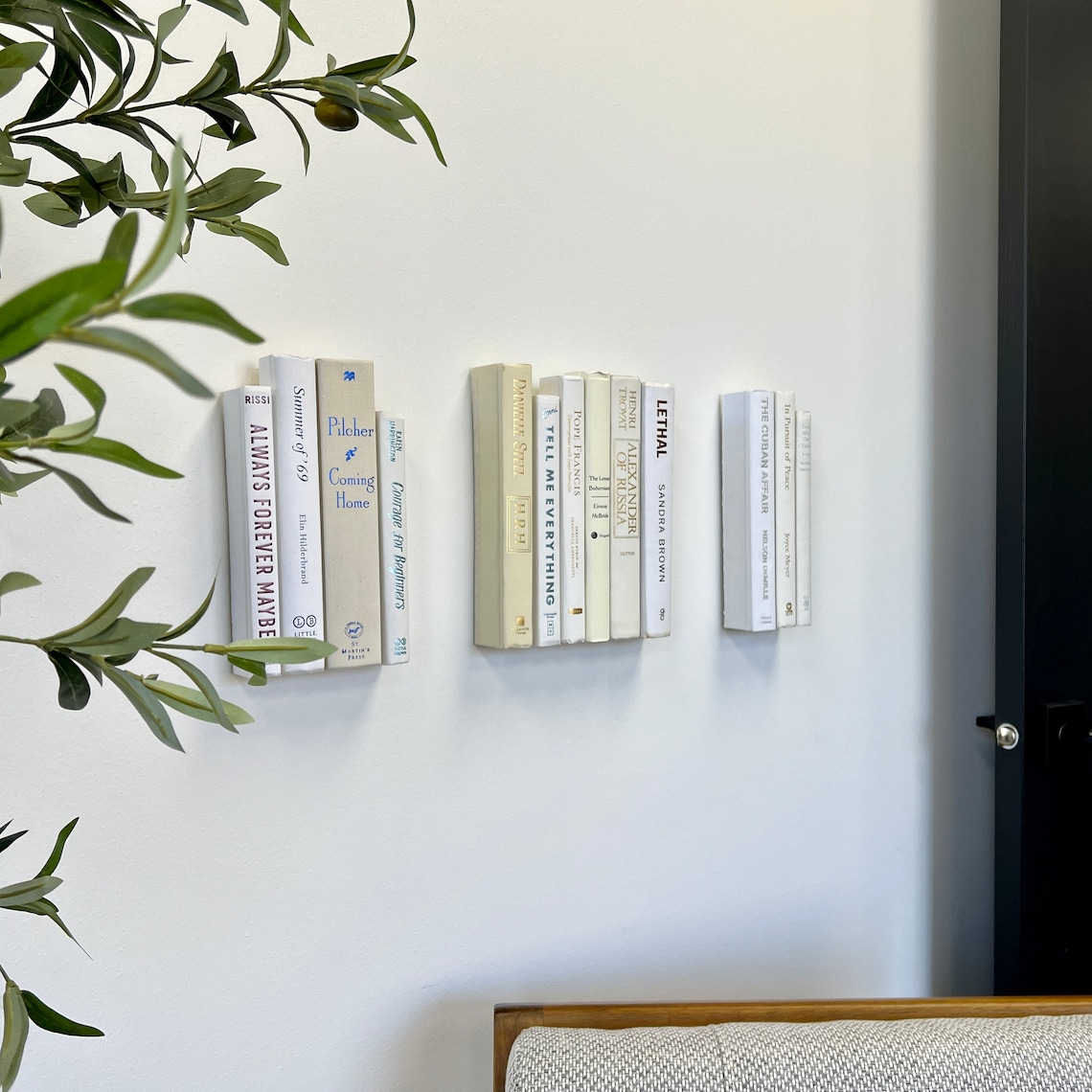 Secret Door Books Trimmed Book Spines™ wood Panel DIY - Etsy